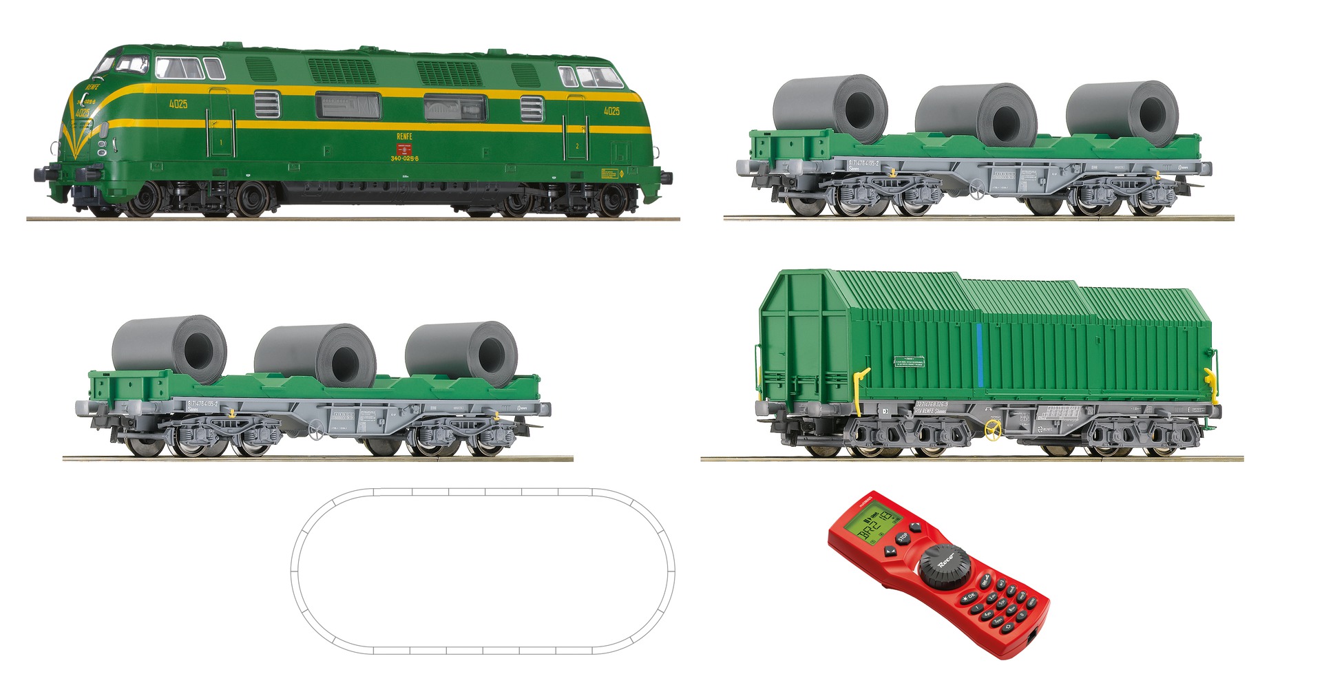 Roco Digital Starter Set with Diesel Locomotive D.340 - EuroTrainHobby