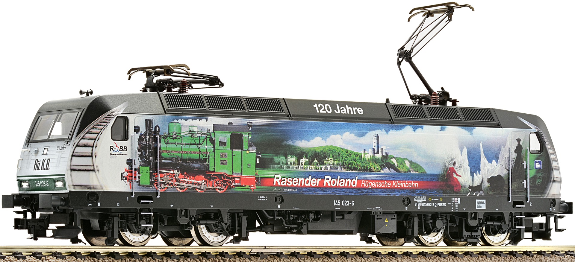 Fleischmann Electric locomotive BR 145 Rasender Roland of ...