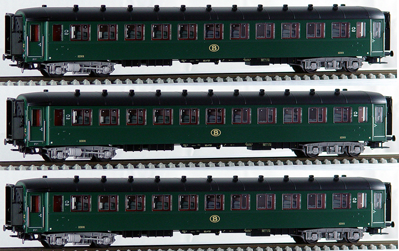 LS Models Set of 3 Passenger cars 2nd class type I2 B11 - EuroTrainHobby
