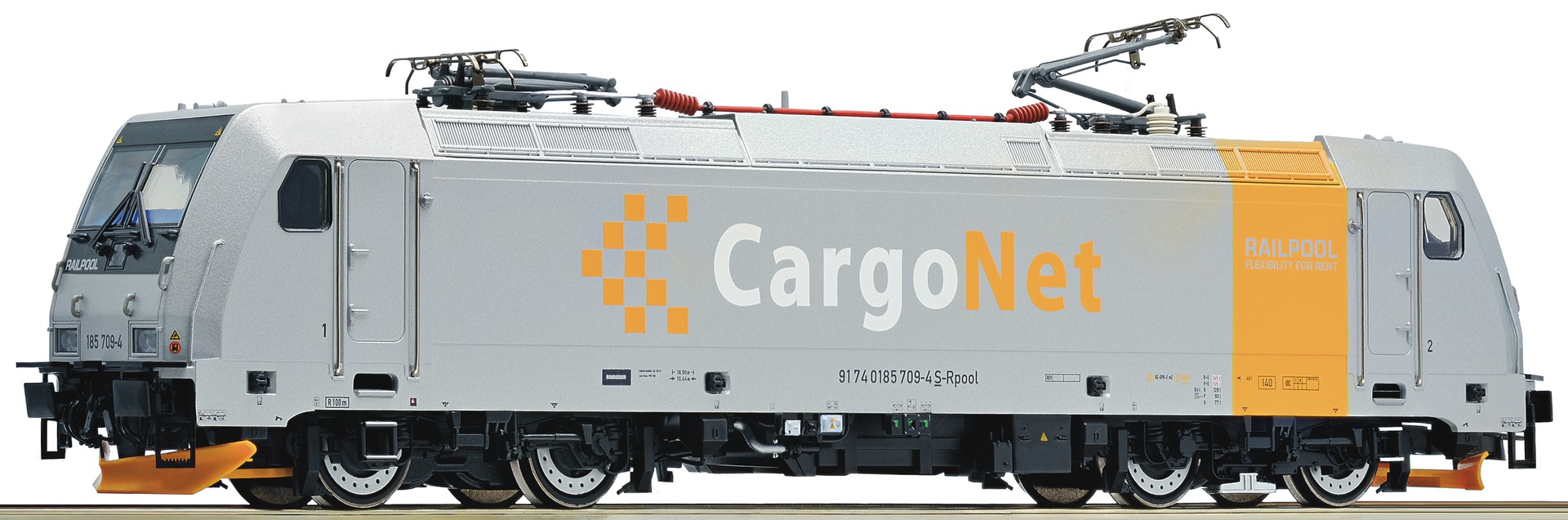 Roco Electric locomotive BR 185 CargoNet - EuroTrainHobby