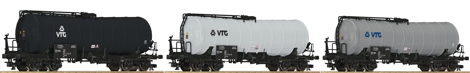 Roco Set of 3 Tank cars VTG - EuroTrainHobby