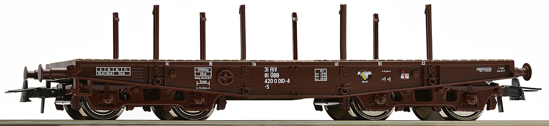 Roco Heavy duty Flat car - EuroTrainHobby