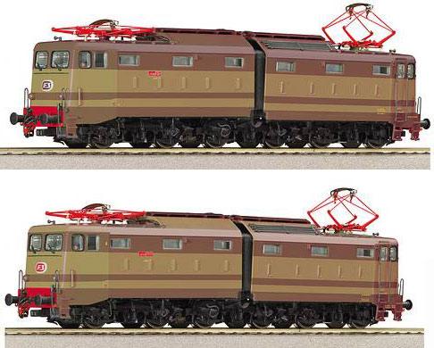 Roco Set of 2 Electric locomotives E.645 (one powered & one dummy ...