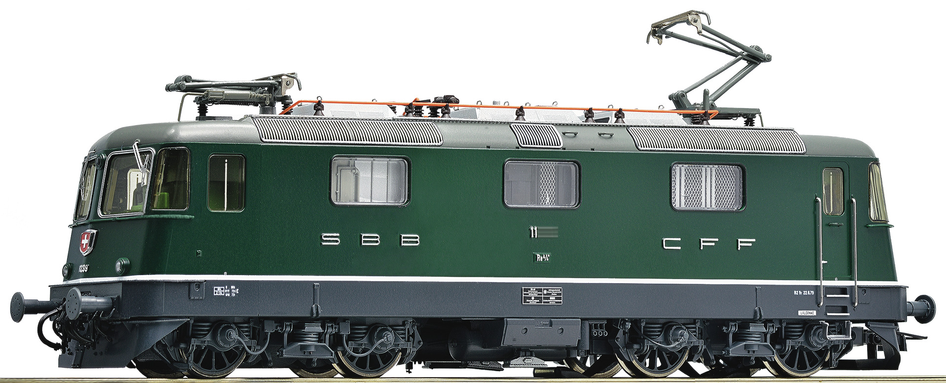 Roco Electric locomotive Re 4/4II Digital with Sound - EuroTrainHobby