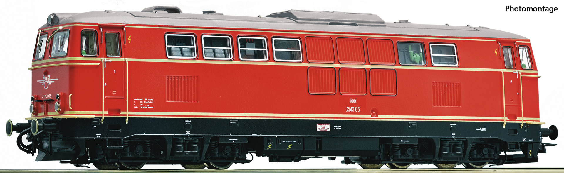 Roco Diesel locomotive 2143.05 Digital with Sound - EuroTrainHobby