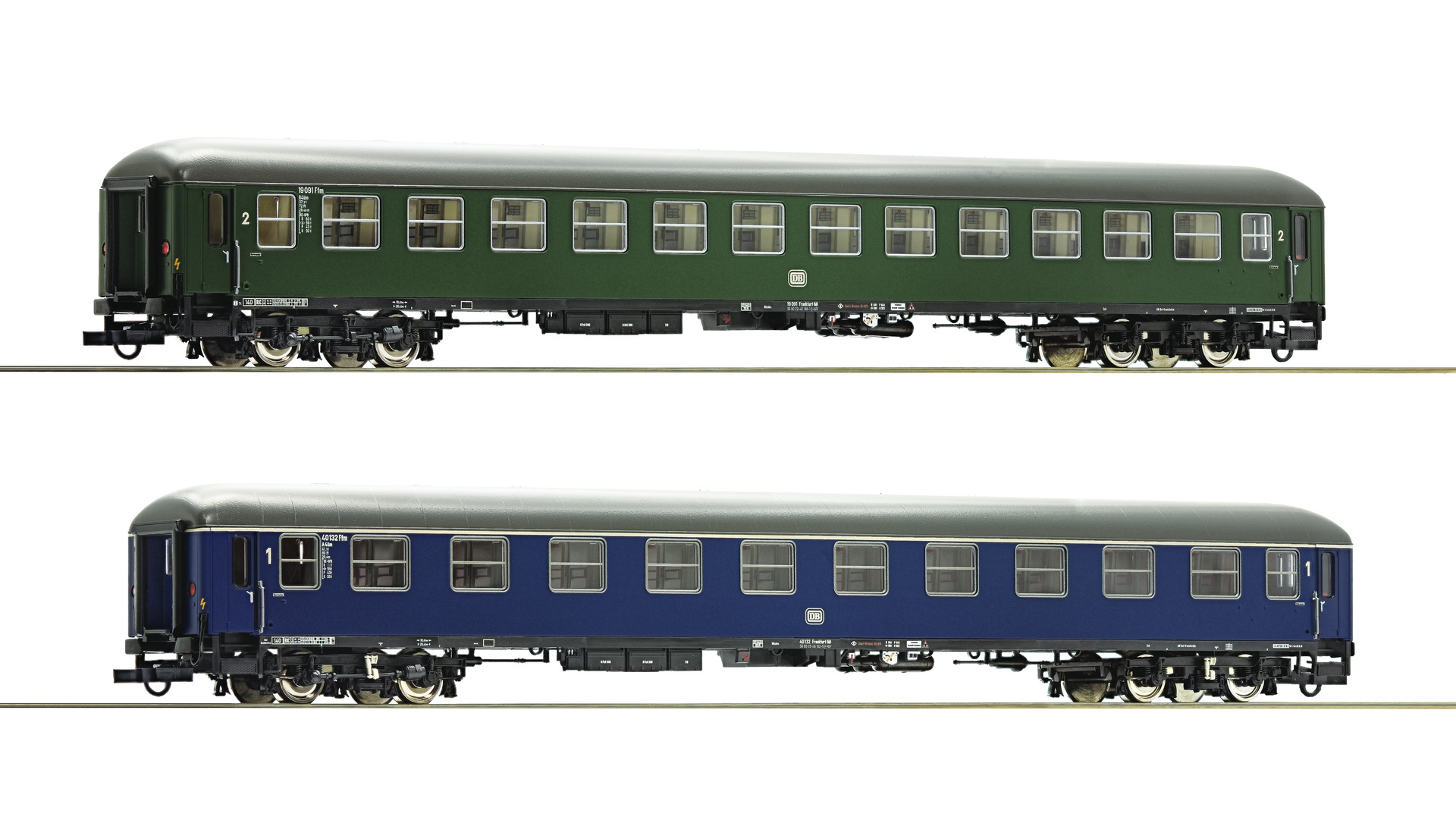 Roco Set of 2 passenger cars Museum Darmstadt-Kranichstein - EuroTrainHobby