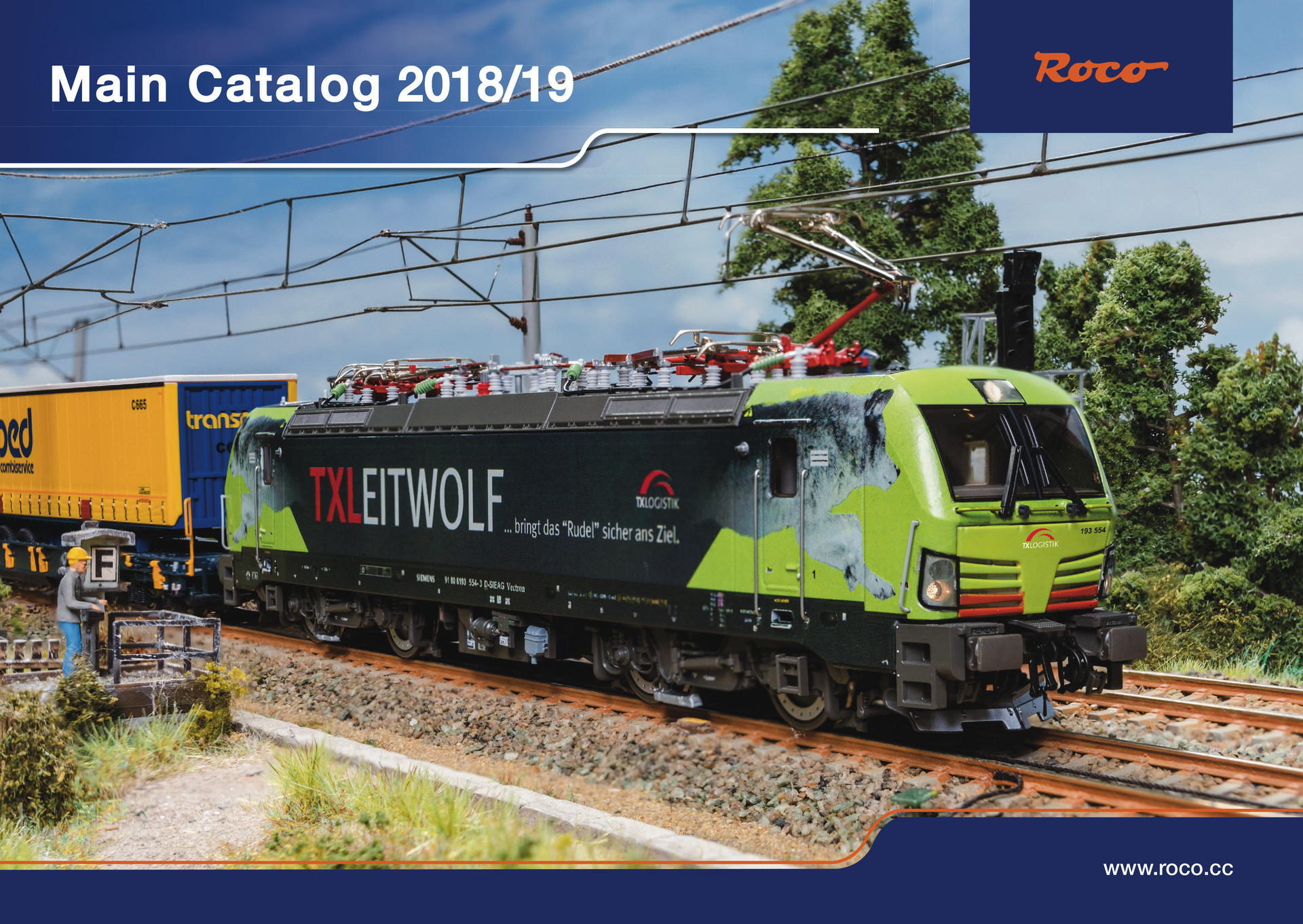 Roco Roco HO/HOe/TT scale 2018/19 General Catalog - EuroTrainHobby